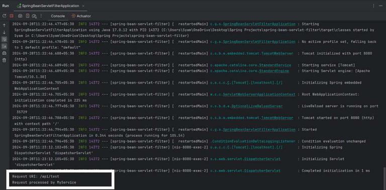 How to Autowire a Spring Bean in a Servlet Filter? - GeeksforGeeks