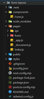 Create Form Layouts UI using Next.JS and Tailwind CSS - GeeksforGeeks