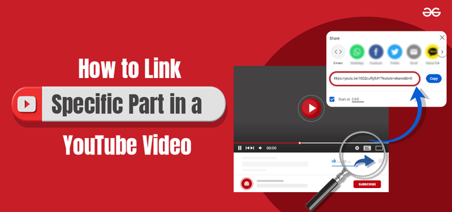 How to Link to a Specific Part in a YouTube Video? - GeeksforGeeks