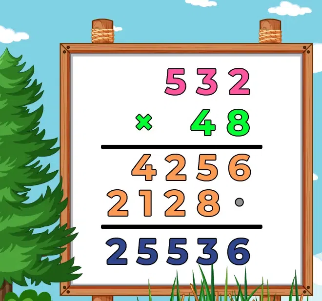 Multiplication with Regrouping - GeeksforGeeks