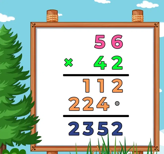 Multiplication with Regrouping - GeeksforGeeks