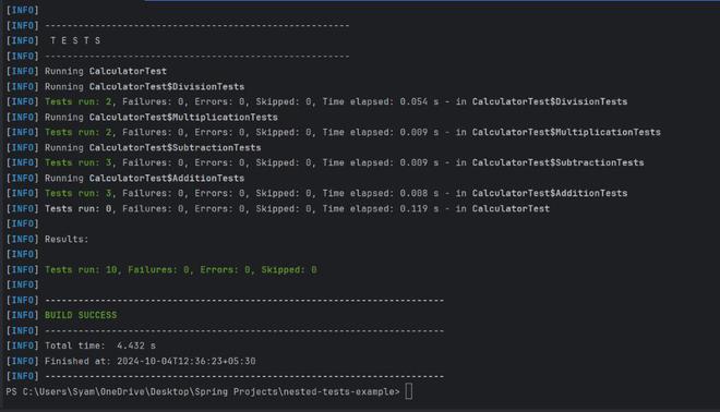 JUnit 5 @Nested Test Classes - GeeksforGeeks