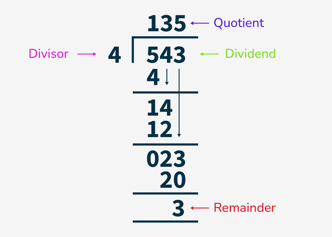 Long Division Worksheets - GeeksforGeeks