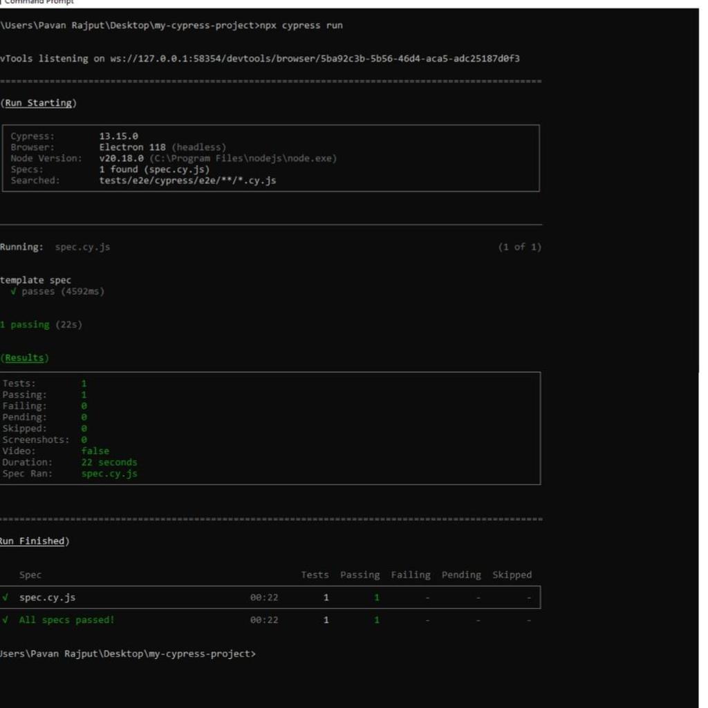 How to move Cypress folder from the Root of the Project? - GeeksforGeeks