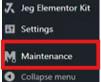How to Put WordPress in Maintenance Mode? - GeeksforGeeks