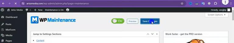 How to Put WordPress in Maintenance Mode? - GeeksforGeeks