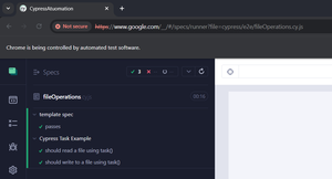 Cypress - task() Method - GeeksforGeeks