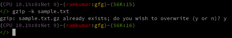 How to Use Gzip and Keep Original File in Linux? - GeeksforGeeks