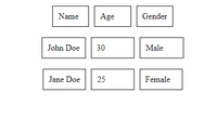 How to Get a Table Like Row/Column Alignment in a Flexbox ? - GeeksforGeeks