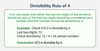 Divisibility Rule of 4 - GeeksforGeeks