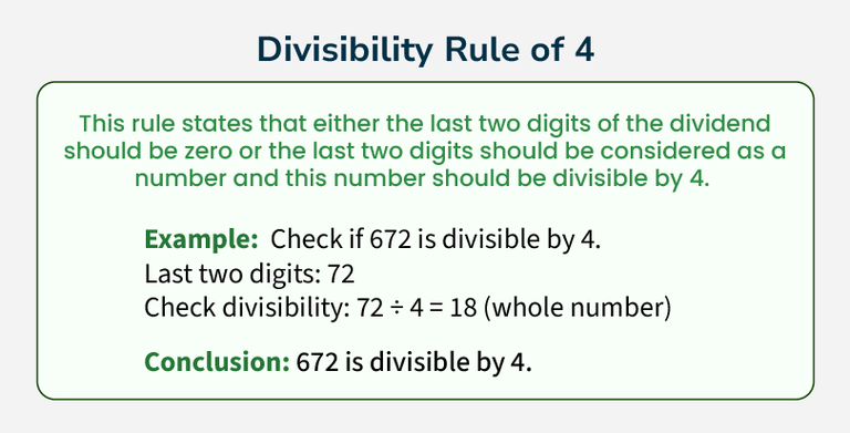 Divisibility Rule of 4 - GeeksforGeeks