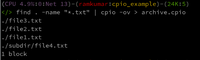 cpio command in Linux with Examples | GeeksforGeeks