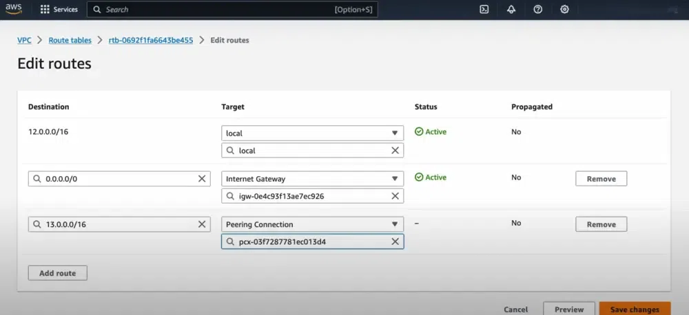 AWS - VPC Peering - GeeksforGeeks