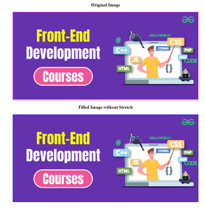 How to fill a Box with an Image Without Stretching in CSS? - GeeksforGeeks