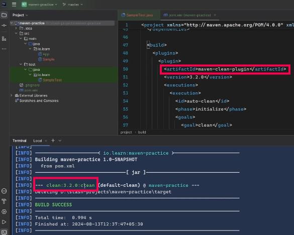 Working with Maven Plugins - GeeksforGeeks