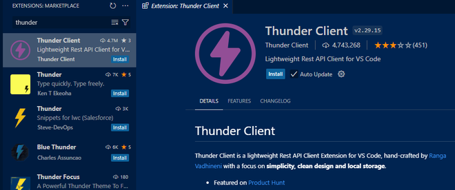Introduction to Thunder Client For API Development - GeeksforGeeks