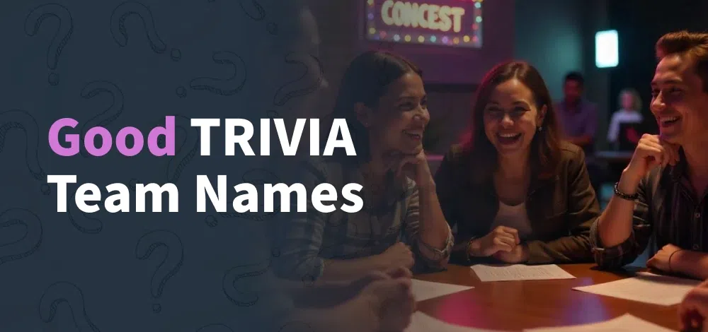 Quiz Group Name Ideas