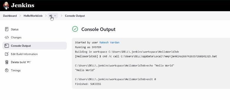 Understanding Jenkins Jobs and Builds - GeeksforGeeks
