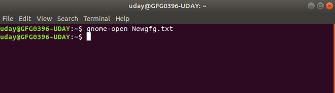 How to Open a File in Linux - GeeksforGeeks