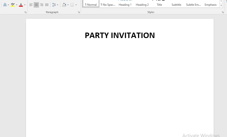 How to Make a Flyer with MS Word - GeeksforGeeks