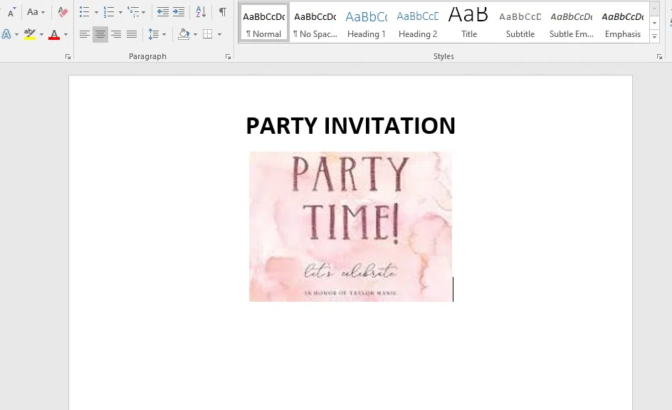 How to Make a Flyer with MS Word - GeeksforGeeks