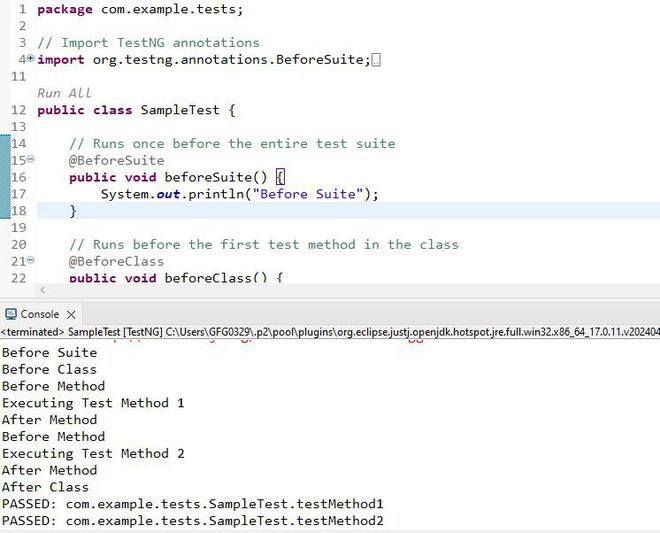TestNG Annotations - GeeksforGeeks