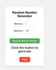 JavaScript Application For Random Number Generator - GeeksforGeeks