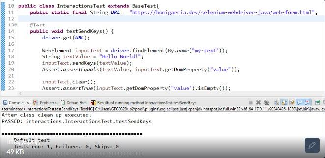 Handling Different Web Controls with WebDriver - GeeksforGeeks