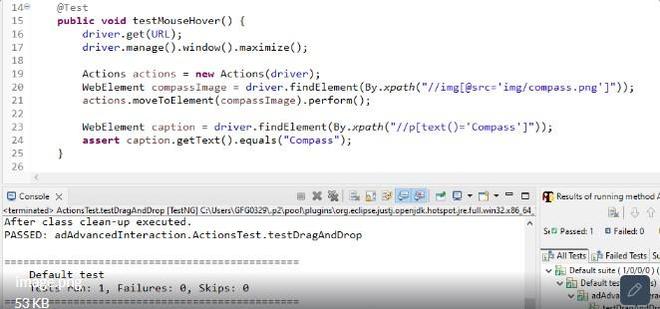 Advanced Interactions with WebDriver - GeeksforGeeks