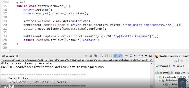Advanced Interactions with WebDriver - GeeksforGeeks