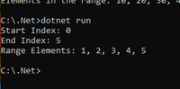 Range Structure in C# 8.0 - GeeksforGeeks