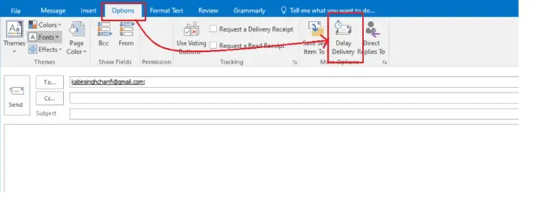How To Schedule an Email in Outlook: Step by Step Guide - GeeksforGeeks
