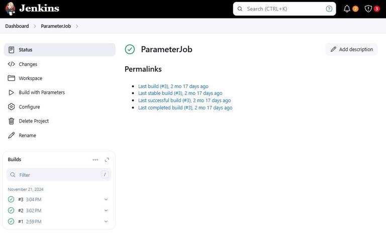 Parameterized Jobs in Jenkins - GeeksforGeeks