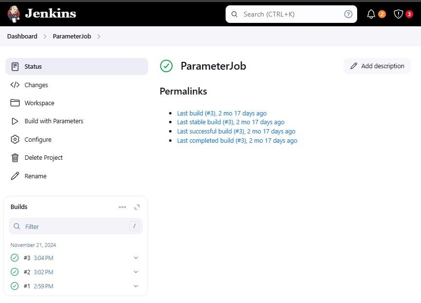 Parameterized Jobs in Jenkins - GeeksforGeeks