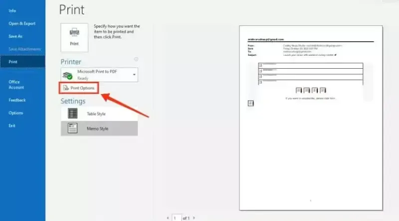 How to Print Email from Outlook: Step by Step Guide - GeeksforGeeks