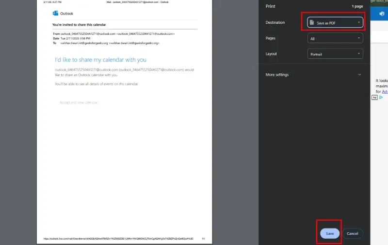How to Save Emails in Outlook: A Complete Guide - GeeksforGeeks