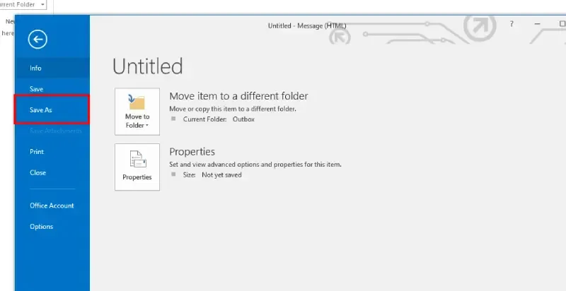 How to Save Emails in Outlook: A Complete Guide - GeeksforGeeks