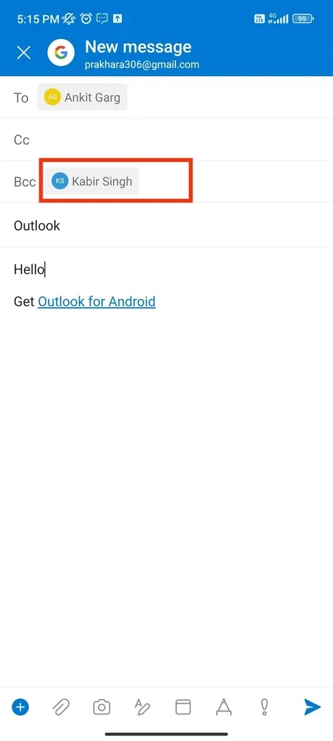 How to Add BCC in Outlook [2025 Updated] - GeeksforGeeks