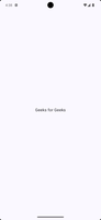 Text in Android using Jetpack Compose - GeeksforGeeks