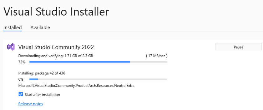 How to Install and Setup Visual Studio for C#? - GeeksforGeeks