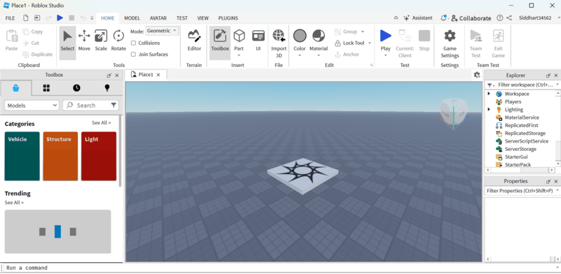 Steps to Create Your First Roblox Game - GeeksforGeeks