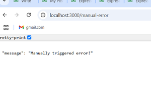 Error Handling in Express - GeeksforGeeks