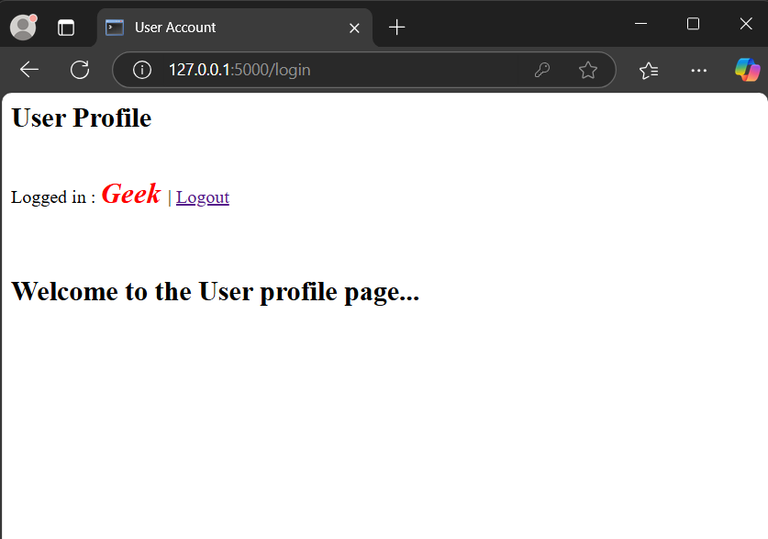 How to Store Username and Password in Flask - GeeksforGeeks
