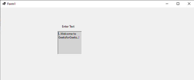 C# - RichTextBox Class - GeeksforGeeks