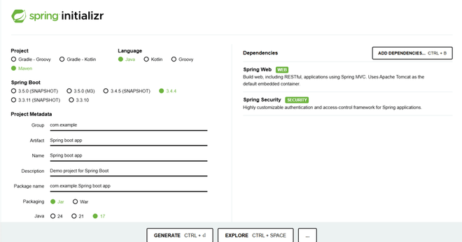 How to Change Default User and Password in Spring Security? - GeeksforGeeks