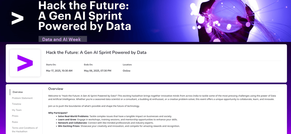 Hack the Future: A Gen AI Hackathon - GeeksforGeeks
