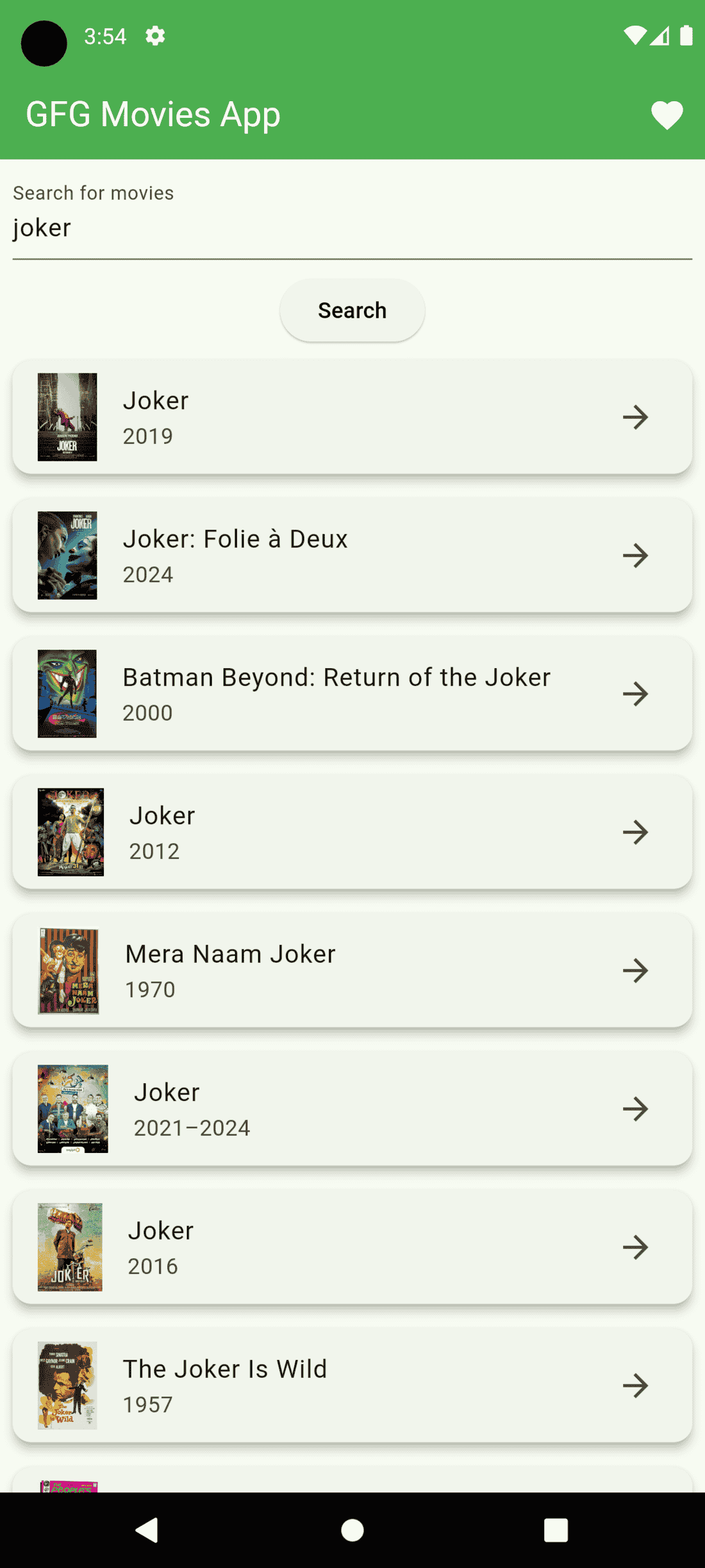 Building a Movie Database App in Flutter - GeeksforGeeks