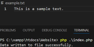 Php Fopen Geeksforgeeks
