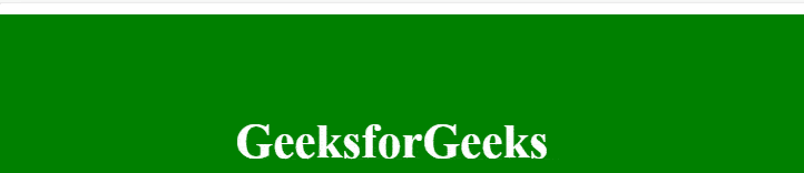 HTML Tag - GeeksforGeeks