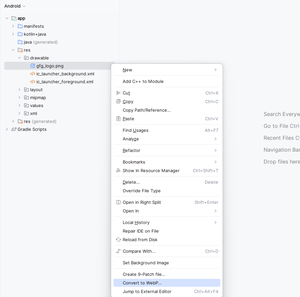 How to Reduce and Compress Image Size in Android Studio? - GeeksforGeeks